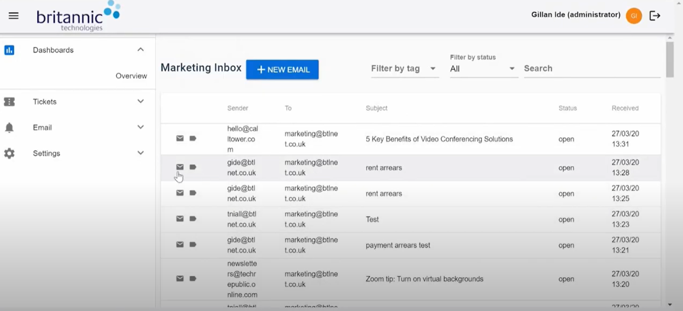 INBOX: Rapidly Manage Digital Interactions